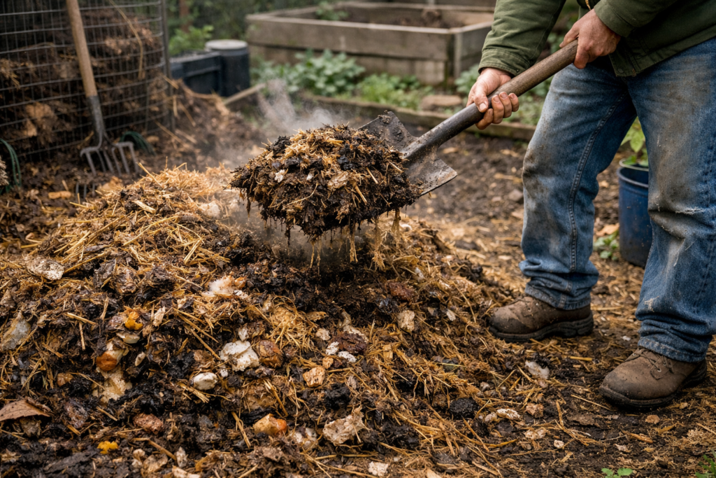 How to Compost Chicken Manure Safely (Step-by-Step for Beginners) - The ...